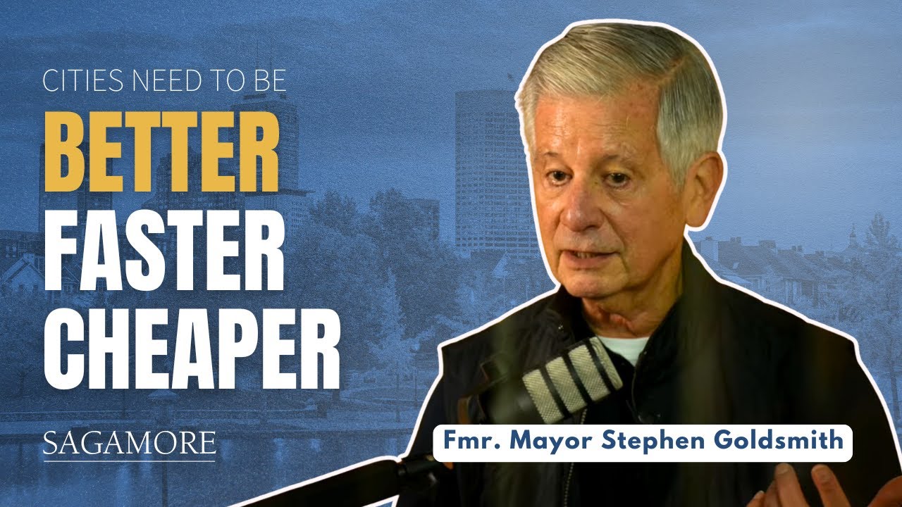 Stephen Goldsmith: Better, faster, cheaper is cities’ formula for ...