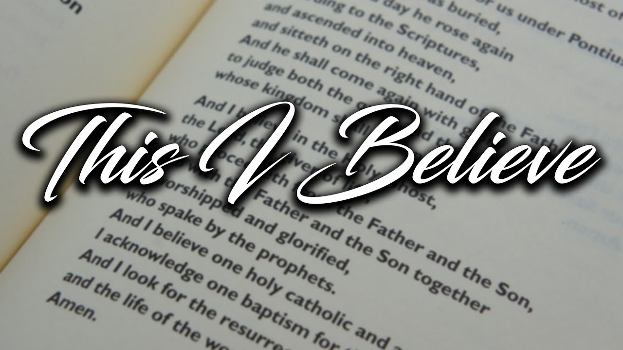 This I Believe (Live) - YouTube