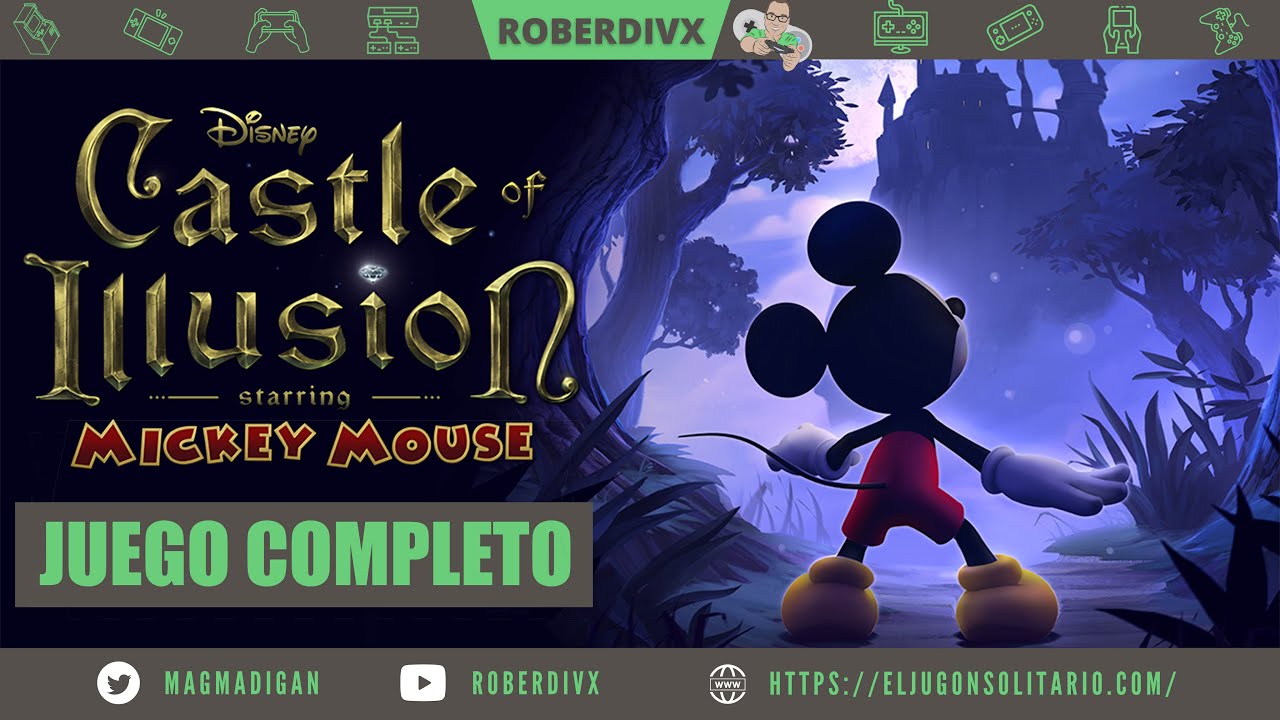 Castle of Illusion Starring Mickey Mouse - JUEGO COMPLETO - Gameplay ...