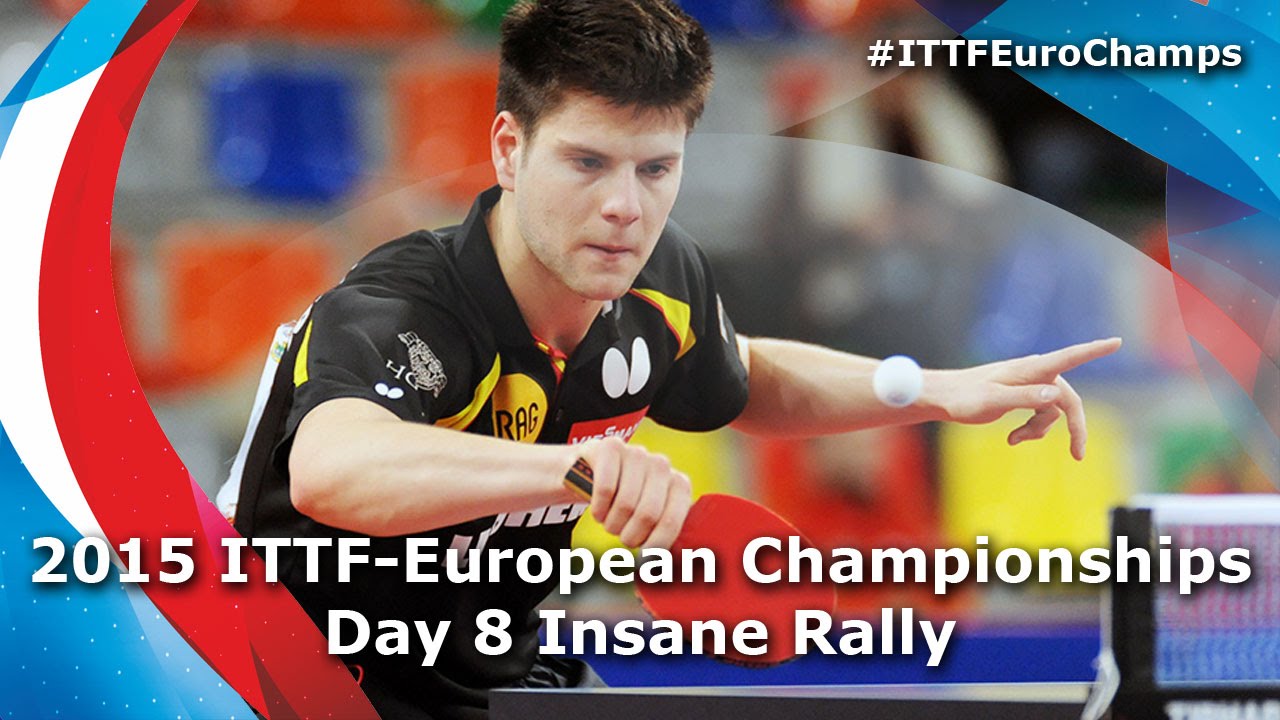 Insane European Table Tennis Rally - YouTube