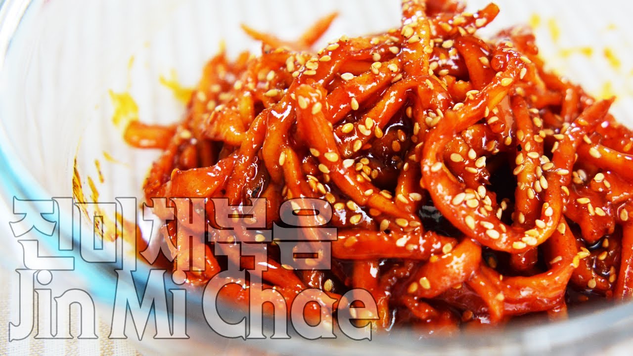 진미채볶음 양념장 맛있어서 밥에 비벼먹는 레시피 Jin Mi Chae - YouTube
