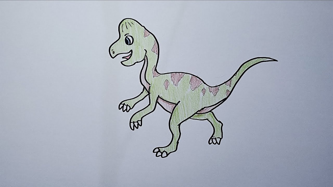 How to Draw Dinosaur | Oviraptor - YouTube