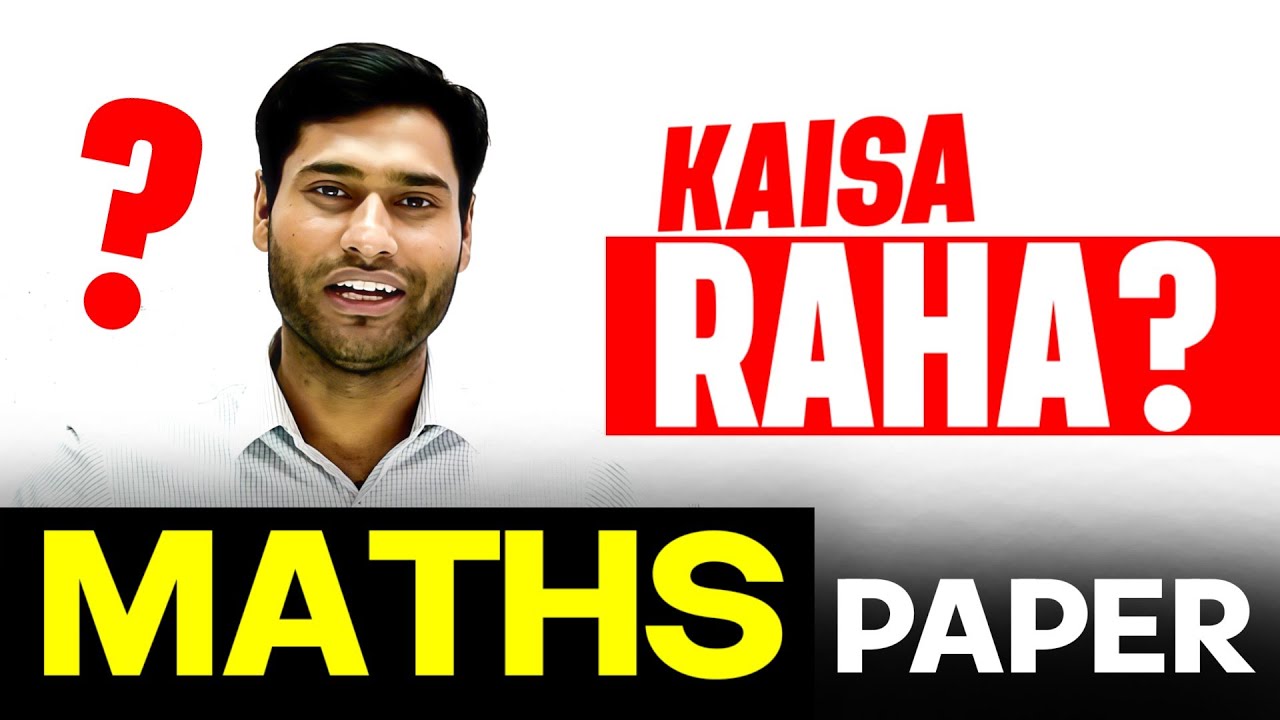 Kaisa Raha MATHS PAPER? - YouTube
