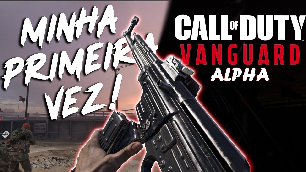 PRIMEIRA PARTIDA e já saiu VITÓRIA! Jogando a ALPHA do CALL OF DUTY ...