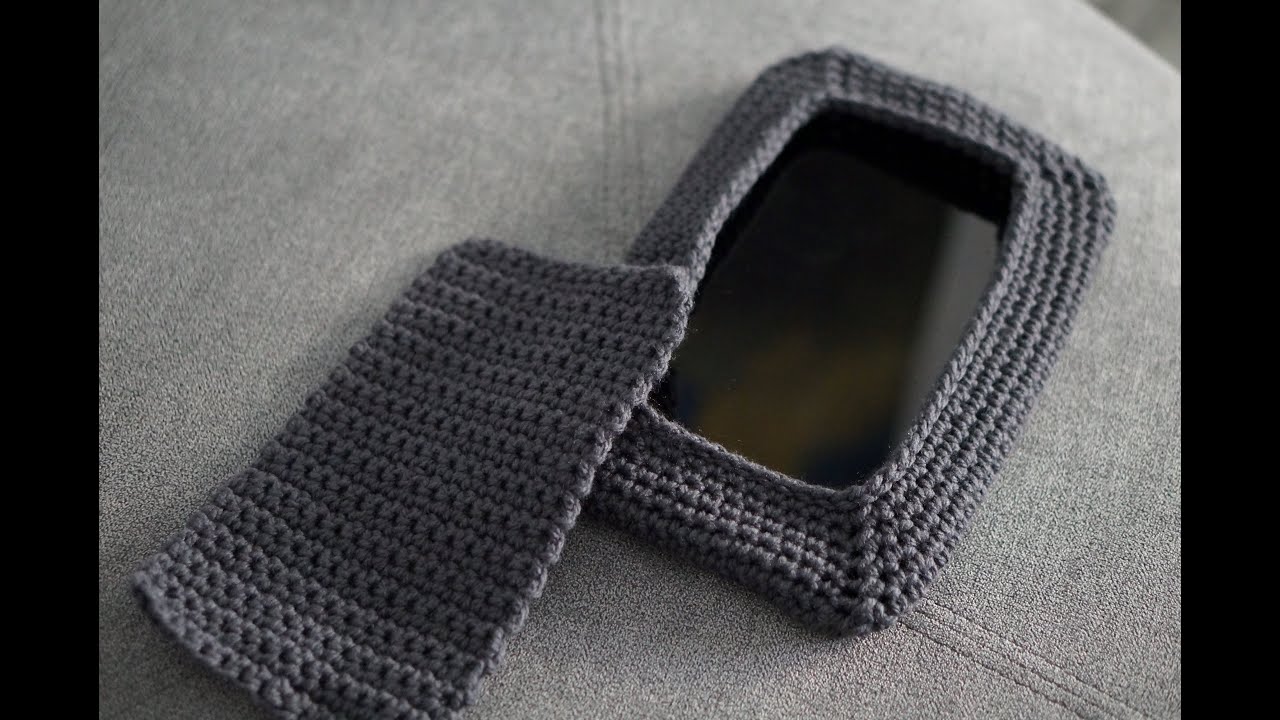 Tablet case crochet pattern - YouTube