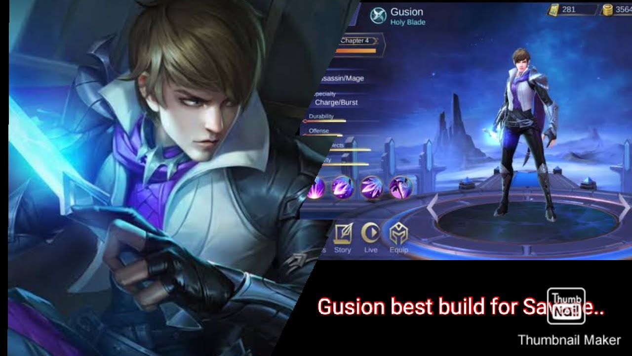 Gusion best build tutorial and Gameplay (How to attack and kill within ...