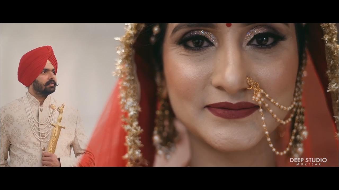 SAME DAY EDIT || JASPREET & GURJEET II CINEMATIC II SIKH WEDDING || DEEP STUDIO MUKTSAR - YouTube