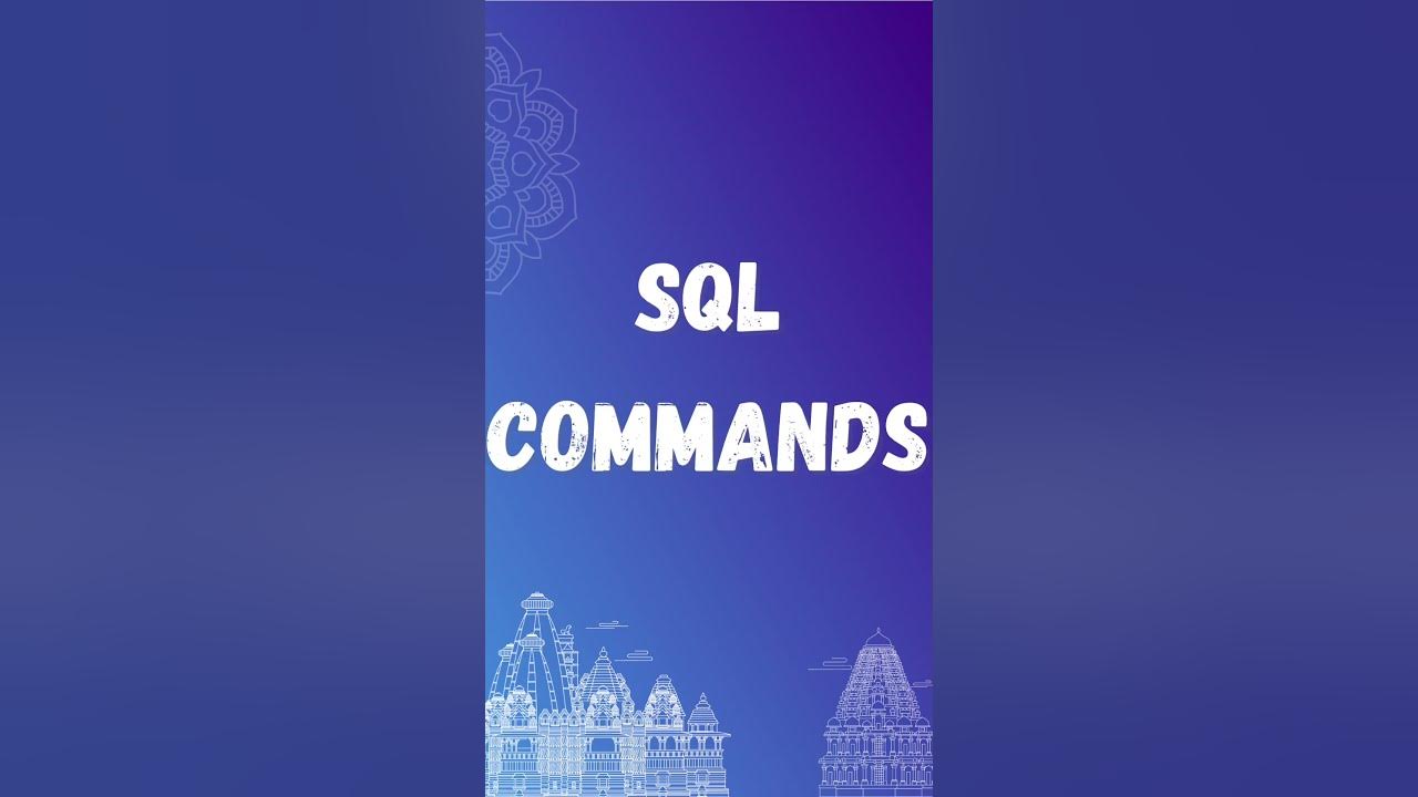 Sql Commands 💻⌨📡 Youtubeshorts Sql Sqlite Sqlserver Sqlcommands Technology Sqlqueries