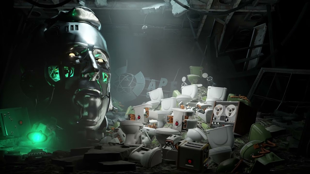 Aperture Desk Job - Toilet-Turret choir - YouTube