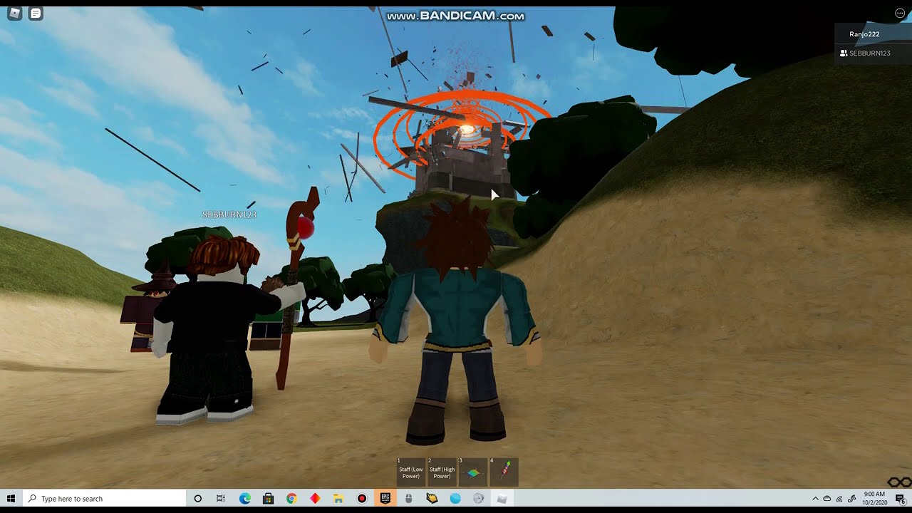 Me and Ray playing Megumin Simulator in Roblox - YouTube