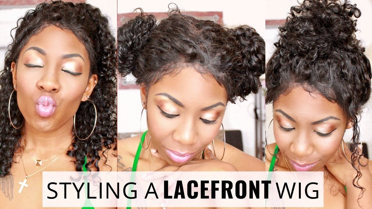 How To Style a Wig 6 Ways (No Leave Out) | NaturallyNellzy - YouTube