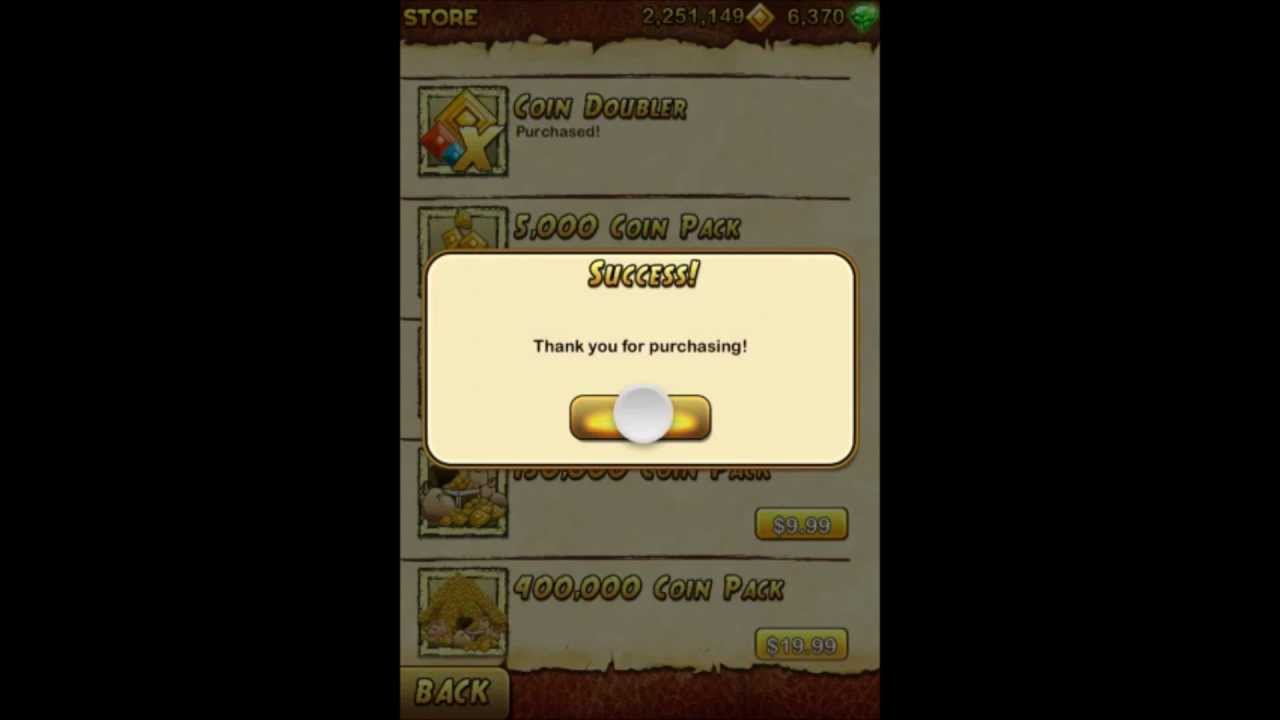 Temple Run 2 Hack iAP Cracker on iOS 6 and 7 WORKING - YouTube