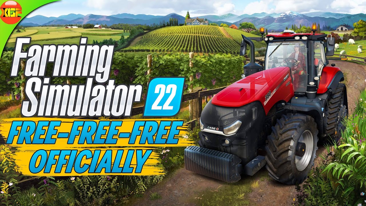 Farming Simulator 22 is officially free now for Limited Time ! - YouTube
