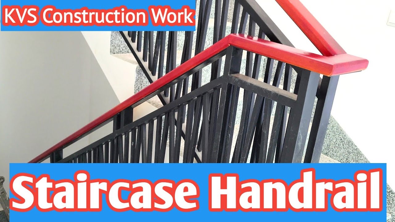 Construction Technology - Step by step to install wooden stair handrail ...