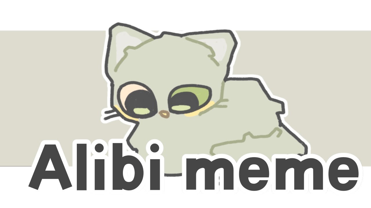 Alibi meme /추천밈 - YouTube