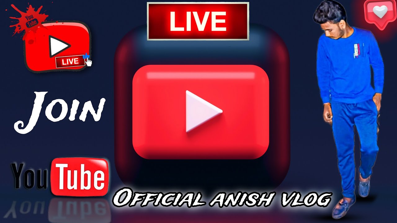 Official anish vlog is live||YouTube live free shorts Promotion join this live get free 50 ...