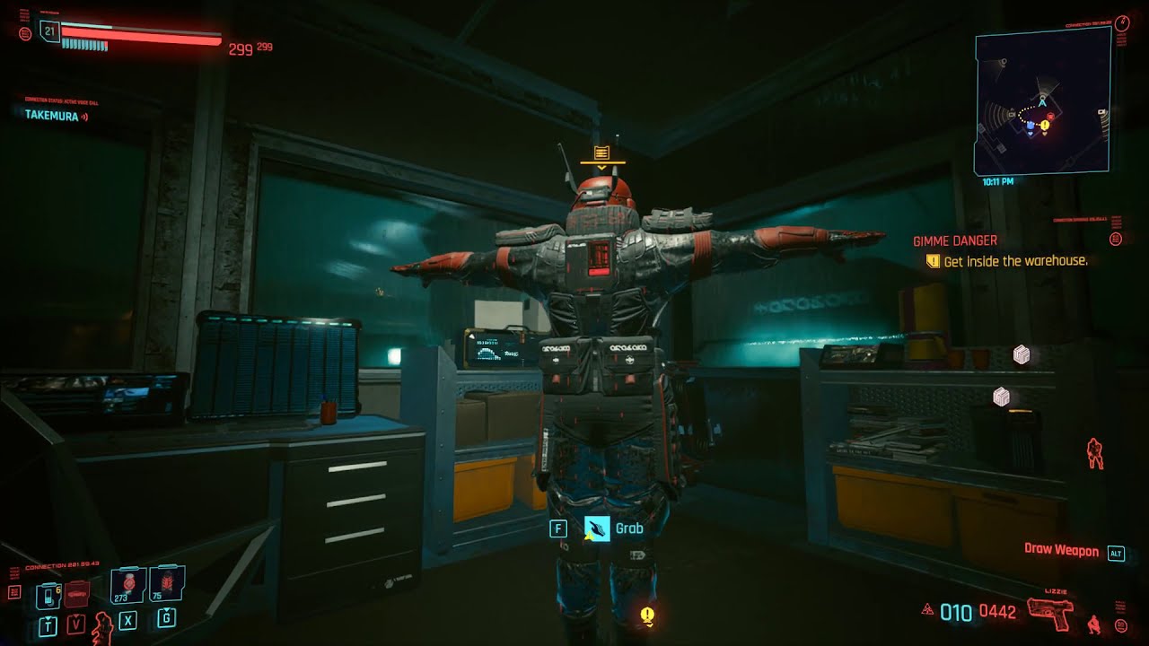 cyberpunk t pose man - YouTube