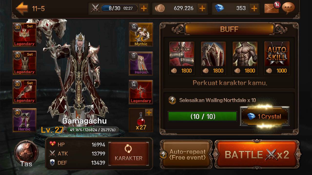 Evil bane - Dungeon 11-5 hard mode - YouTube