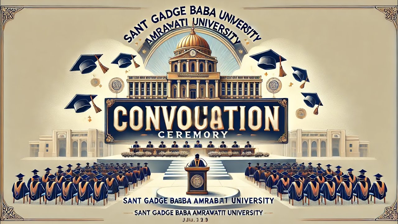 Sant Gadge Baba Amravati University | Grand Convocation Ceremony 2025 ...
