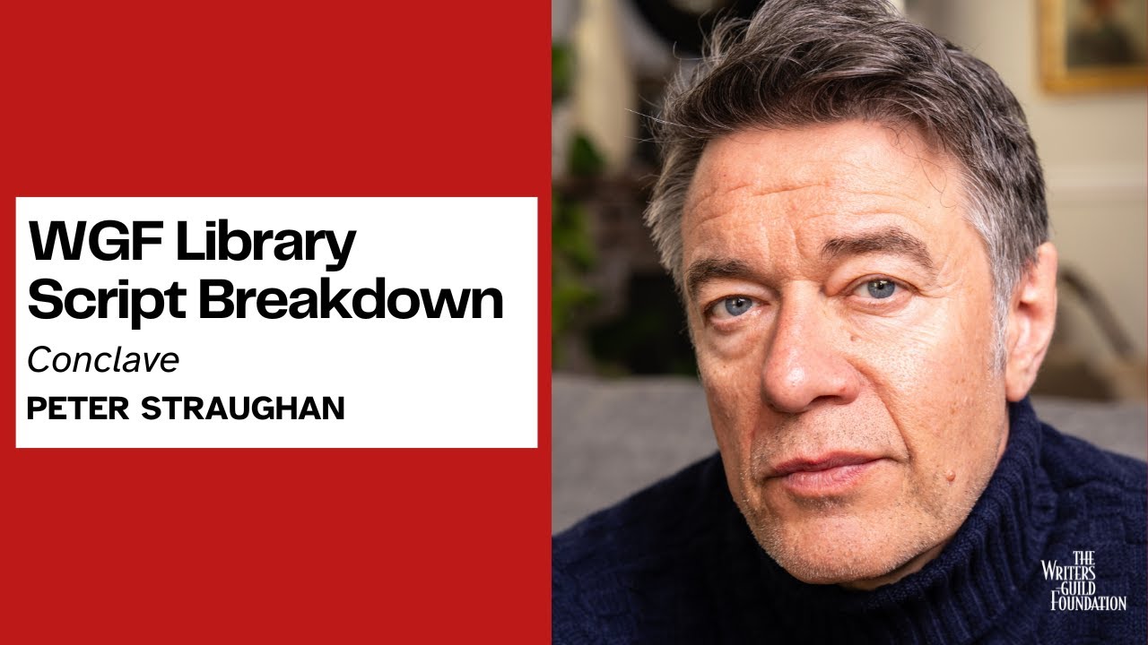 Peter Straughan breaks down his Oscar-winning screenplay CONCLAVE - YouTube