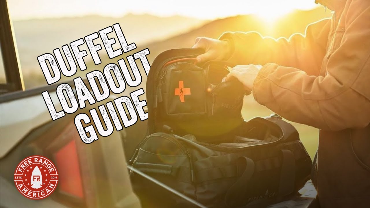 How To Pack a Duffel Bag Emergency Kit - YouTube