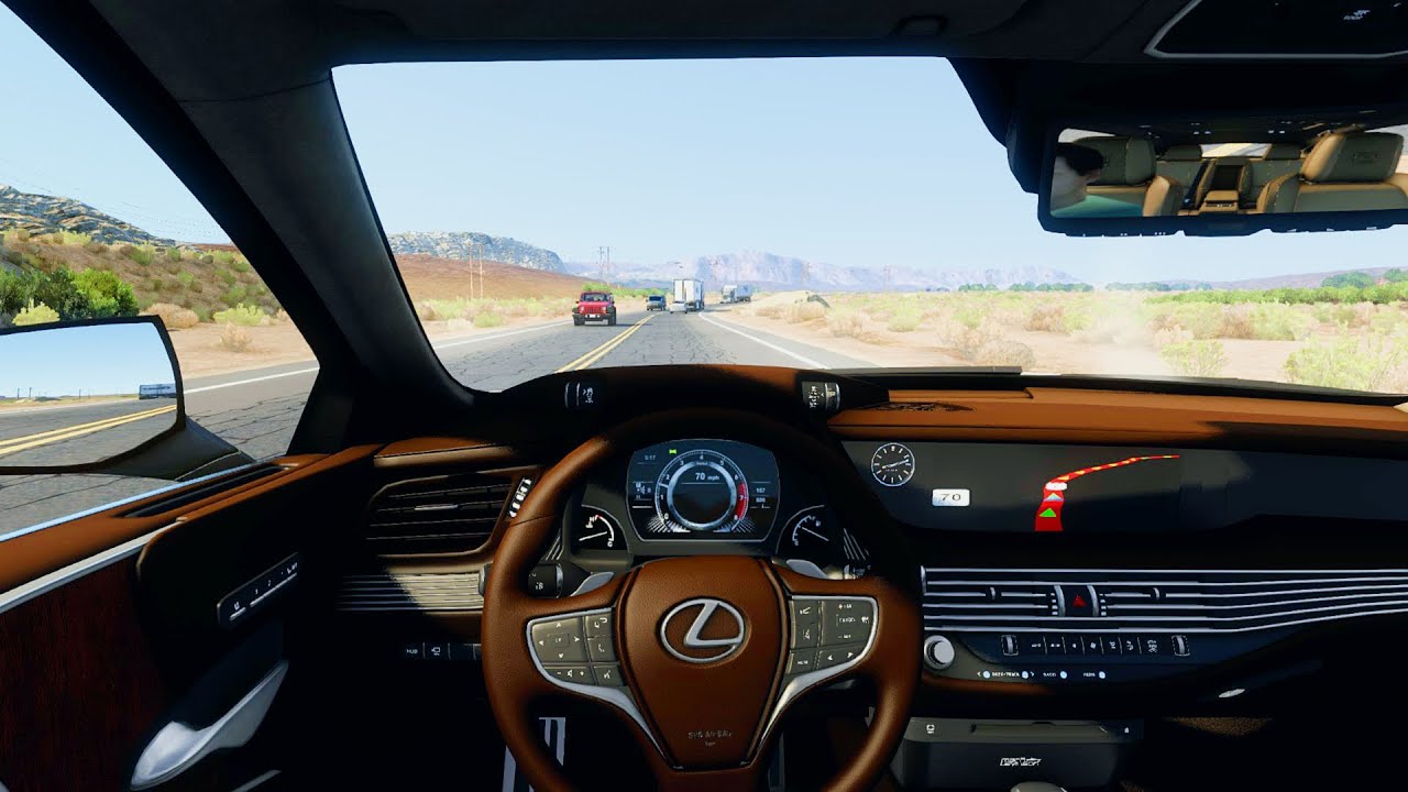 Lexus LS 500 F-Sport - American Truck Simulator - Logitech G29 HD ...