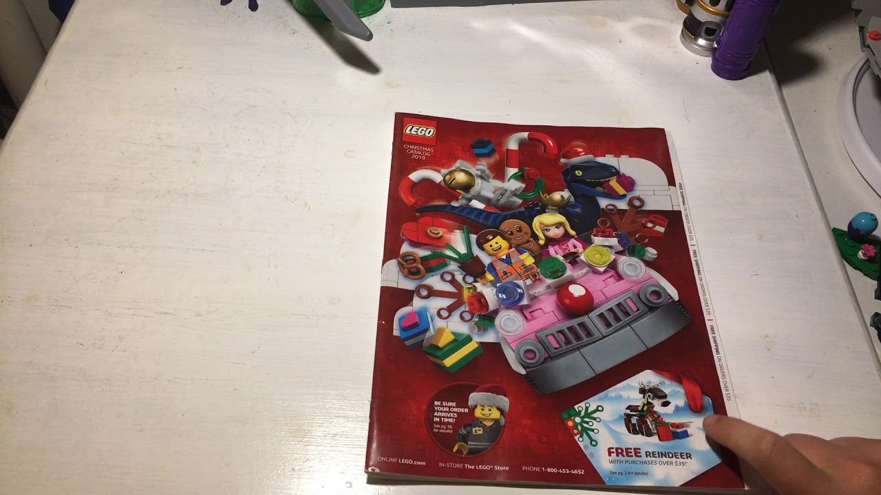 Lego Christmas catalog 2019 - YouTube