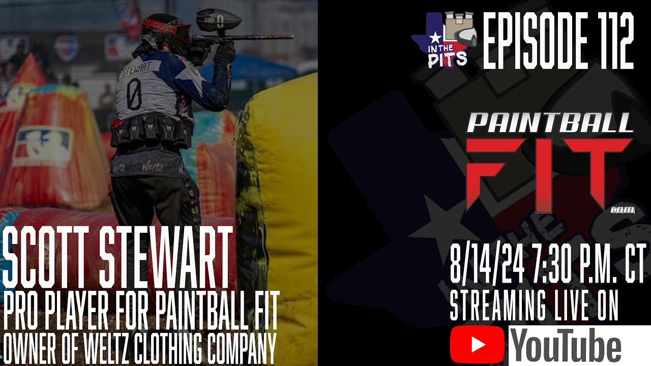 In The Pits episode 112 with Scott Stewart, pro player for Paintball ...