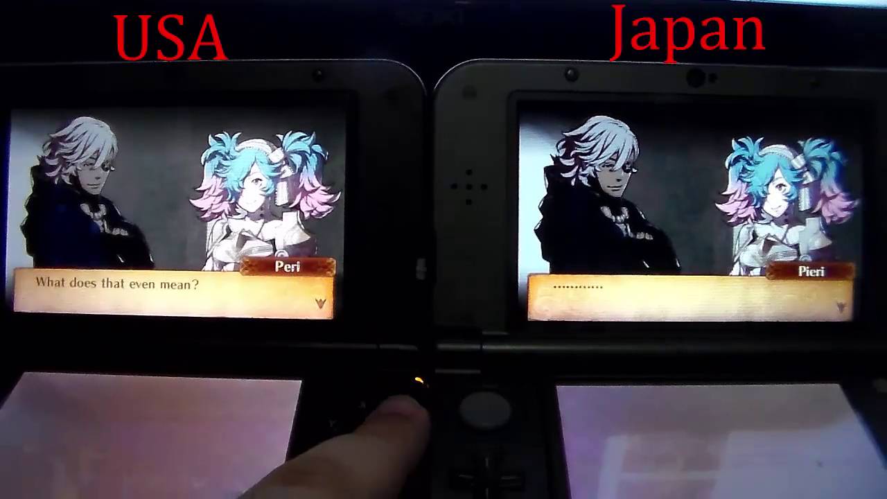 Fire Emblem Fates Zero/Niles and Peiri S Rank Japan vs USA REQUEST ...
