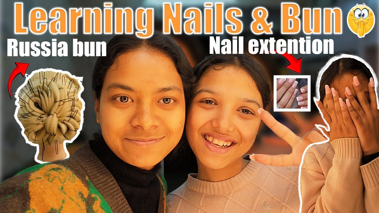 Nails & Bun Adventures!"||@Asmita-Yogi - YouTube