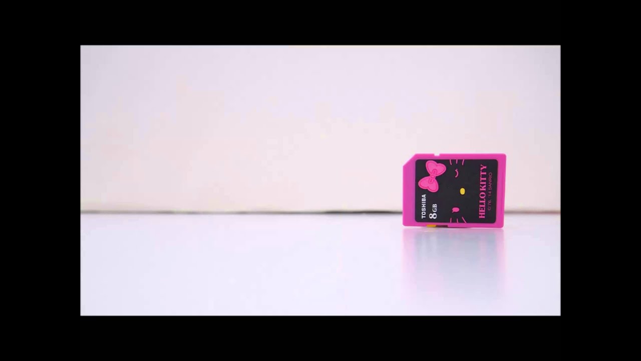 Toshiba Hello Kitty USB + SD card - YouTube