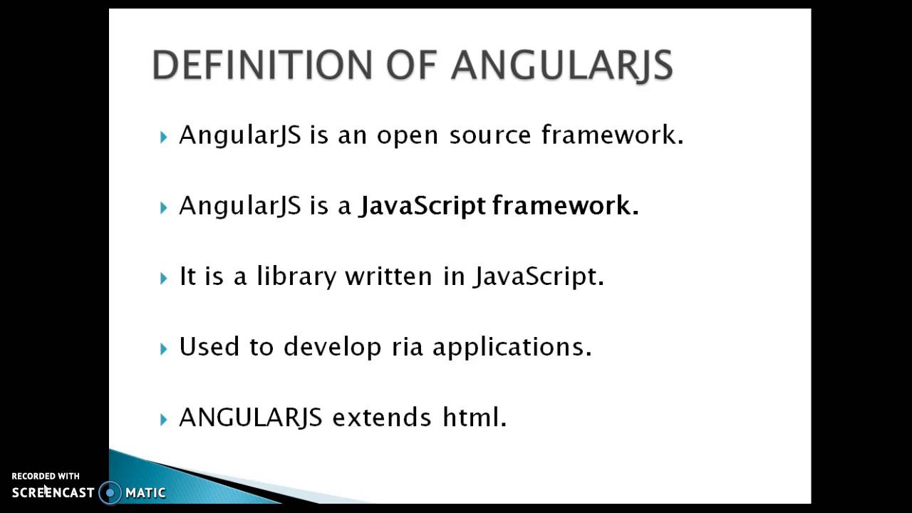 Angular Js Tutorial 1 Introduction To Angular Jstelugu Youtube 6338