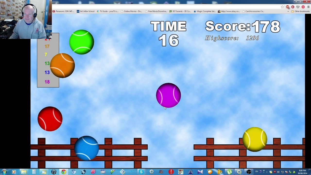 Ball Popper (Same game, NEW NAME!!!) Previously "Touch My Balls!" - YouTube
