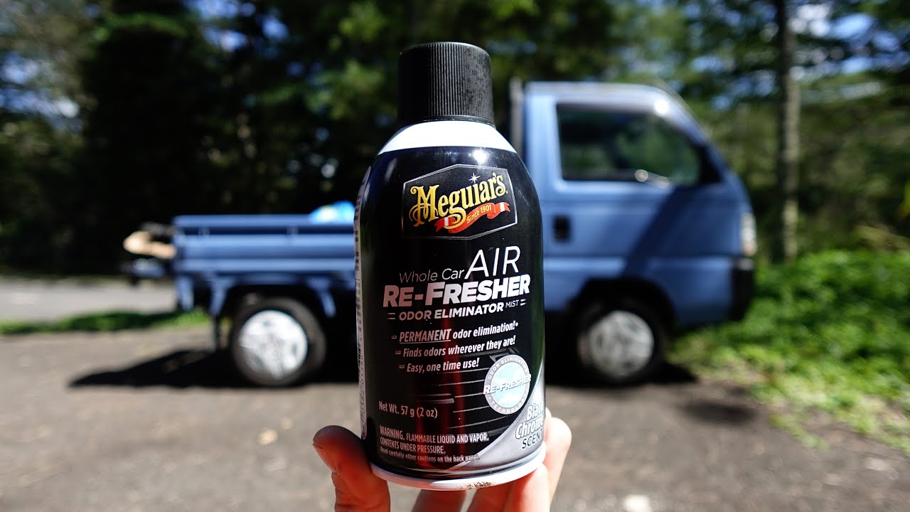 Kei Truck Gets DEEP Clean and Meguiars ODOR Eliminator BOMB! - YouTube