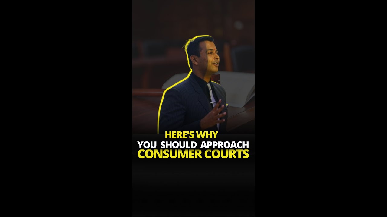 Here's why you should approach Consumer Courts. - YouTube