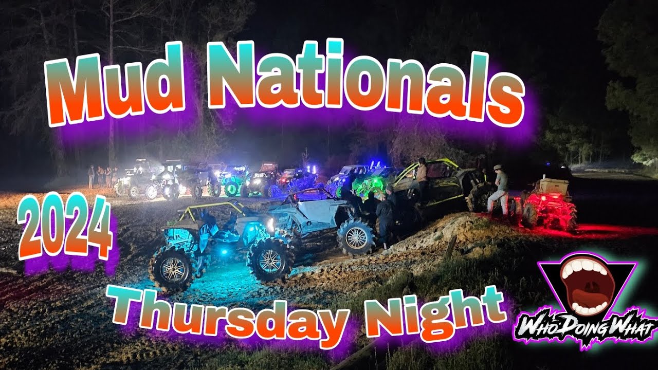 Mud Nationals 2024 Thursday Night at The River - YouTube