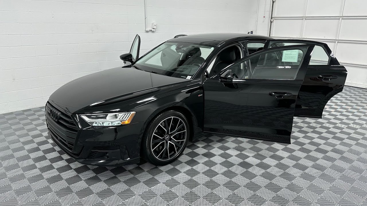 2021 Audi A8 *Black Optic & Executive Plus Package* (XYZ Motors) - YouTube