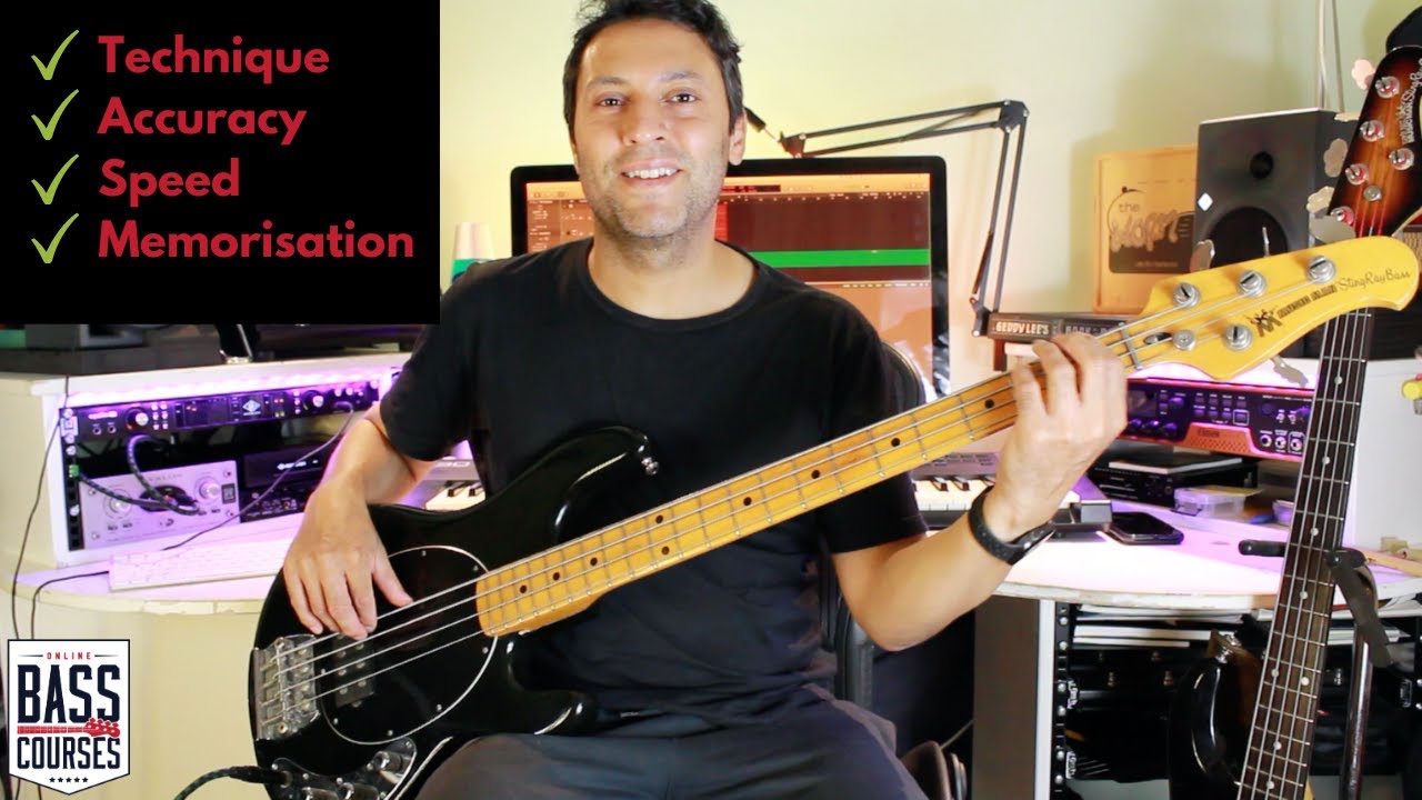 EASY But Effective Bass Exercise (Technique/Speed/Accuracy/Stamina ...