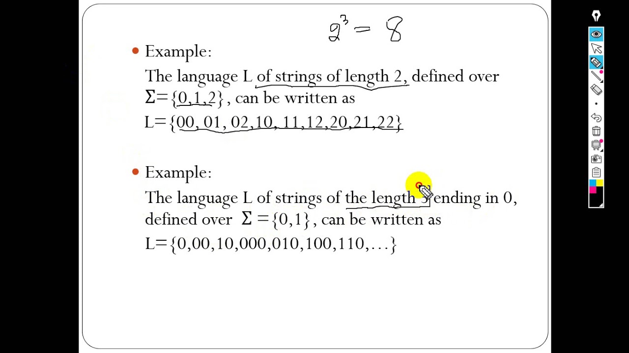 lect 3 language definition - YouTube