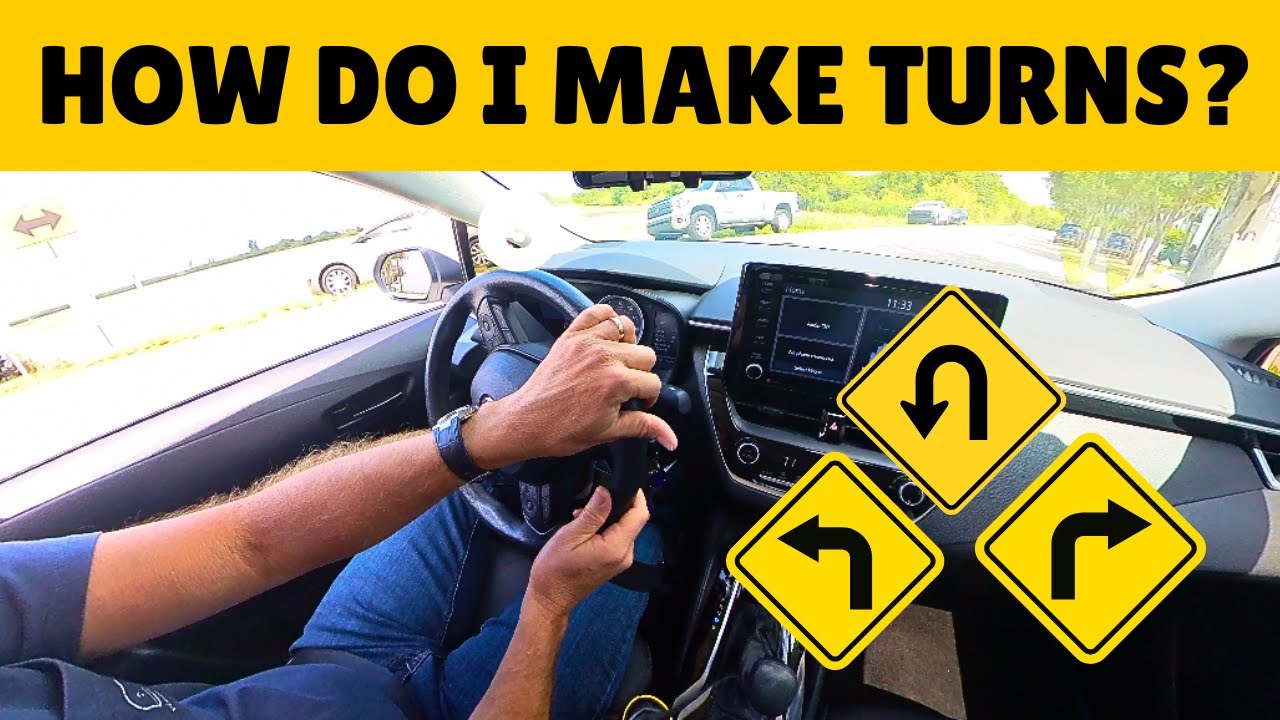 How To Make Turns (Guide To Pass Your Road Test) - YouTube
