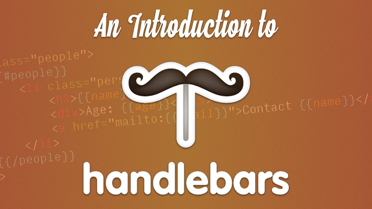 An Introduction To Handlebars js YouTube An Introduction To Handlebars js YouTube