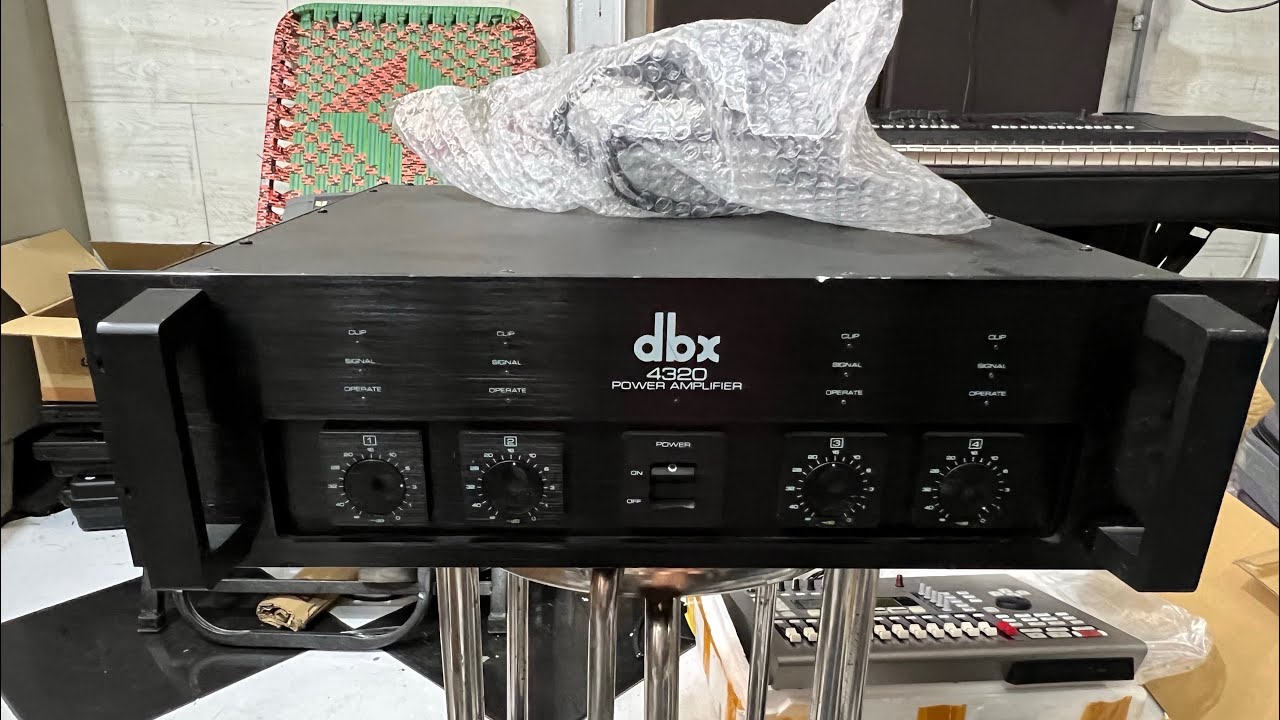 Cục Đẩy DBX 4320 ….4 kênh - YouTube