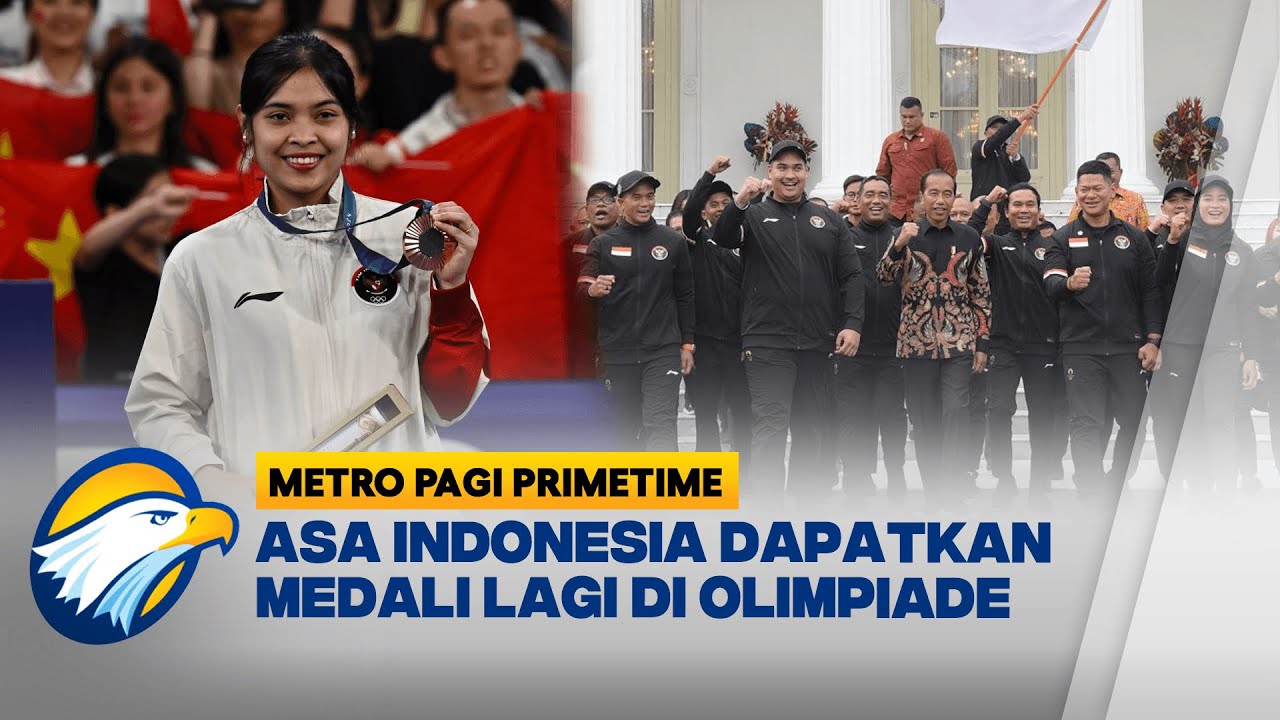 Asa Indonesia Raih Medali Lagi di Olimpiade Paris 2024 - YouTube