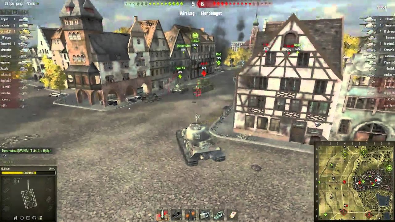 World of Tanks - Lowe Tier 8 Premium Heavy Tank - YouTube