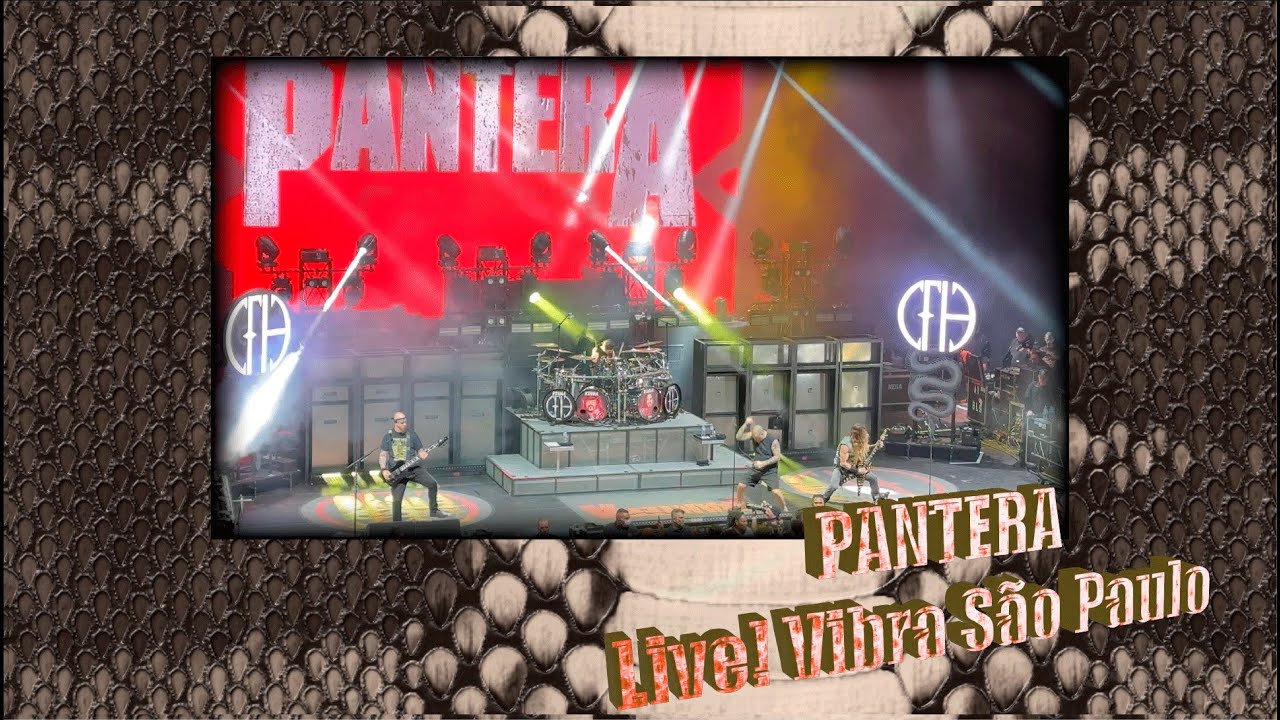 Pantera Full Concert Live! 15.12.2022 - Vibra São Paulo - Brasil - YouTube