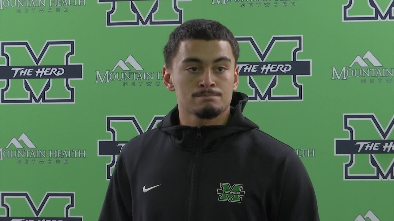 Marshall quarterback Cam Fancher after 24-13 loss to Coastal Carolina ...