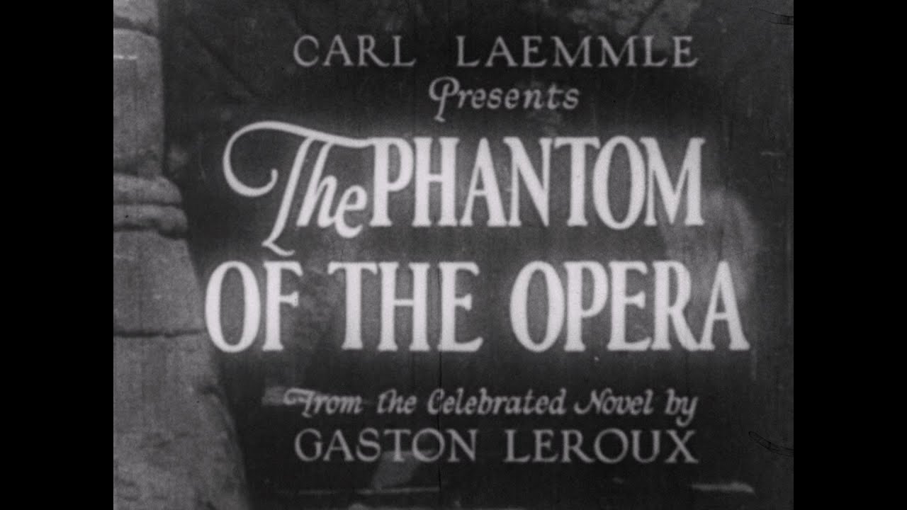 The Phantom of the Opera (1925) - Ed Bussey Score (HD) - YouTube