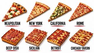 Pizza Styles Around the World Explained in 8 Minutes