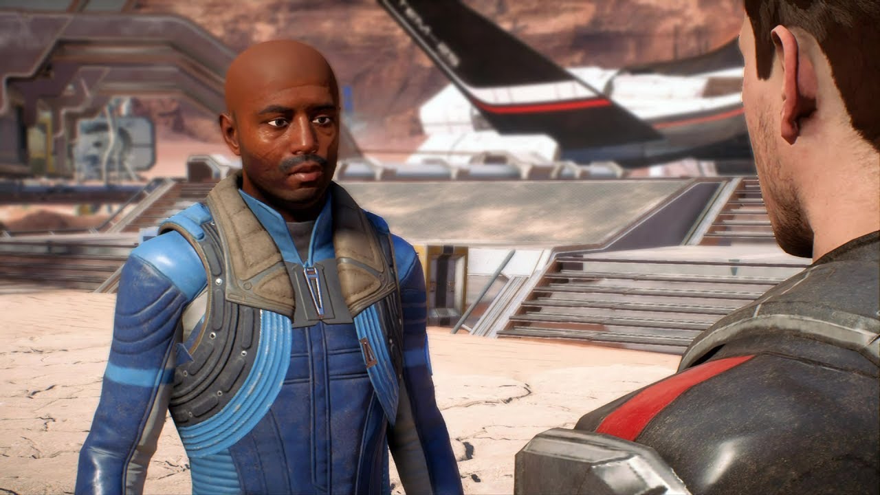 Mass Effect Andromeda - Eos : August Bradley (Alexandre Astier) - YouTube