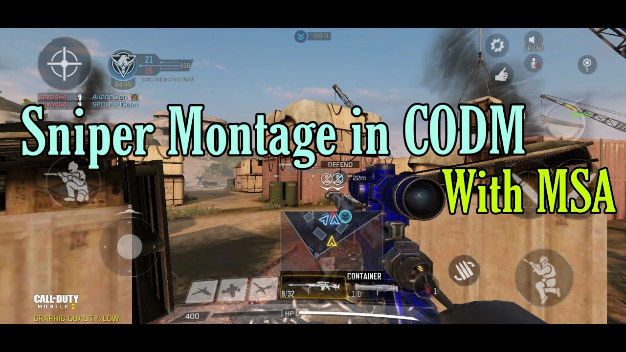 Sniper montage in Codm #1 - YouTube